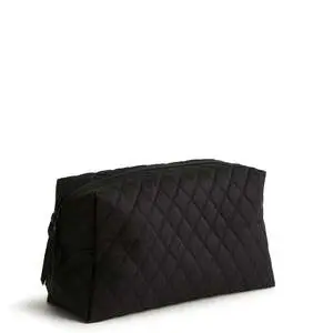 VERA BRADLEY Large Cosmetic Bag - Black