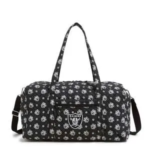 VERA BRADLEY Nfl Large Travel Duffel Bag - Las Vegas Raiders