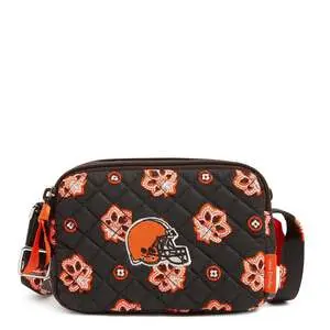 Black Patchwork Crossbody Bags