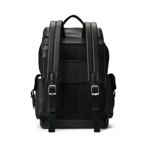 Ralph Lauren Smooth Leather Backpack - Black