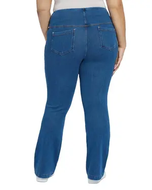 Lyssé Baby Bootcut Denim Jeans - Mid Wash