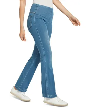 Lyssé Baby Bootcut Denim Jeans - Mid Wash