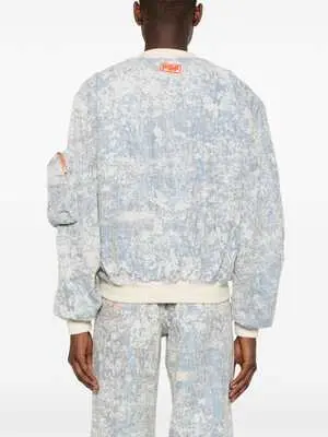 PDF Dust-effect Denim Jacket