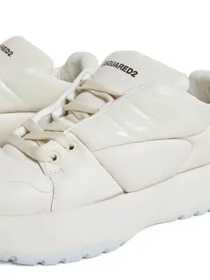 Dsquared2 Inflated-effect Low-top Sneakers - White