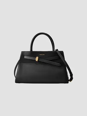 Veronica Beard Dash Leather Crossbody Bag