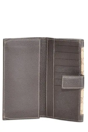 Gucci Gg Crystal Canvas Continental Wallet