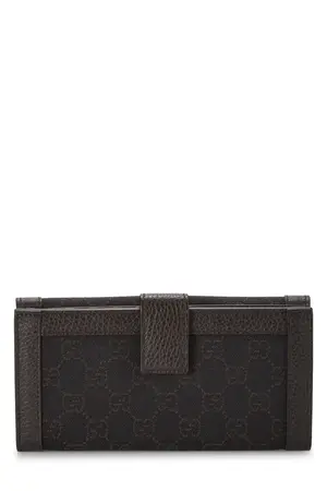 Gucci Gg Denim Continental Wallet