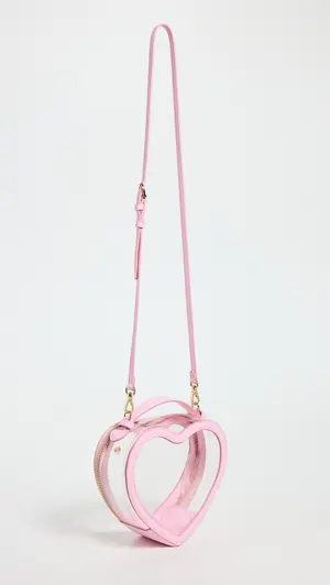 Stoney Clover Lane Clear Heart Crossbody Stadium Bag