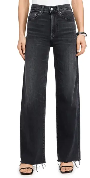 LE JEAN Column Trouser Jeans - Shadow