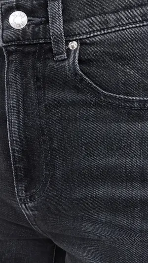 LE JEAN Column Trouser Jeans - Shadow