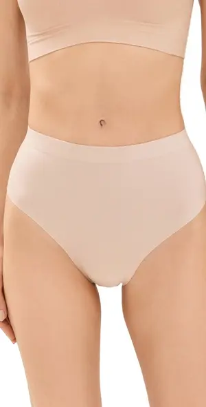 Spanx Shape Sheer Control Bikini Champagne Beige