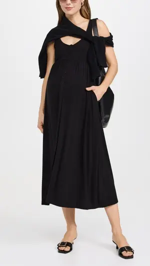Hatch Rib Nursing Tank Dress