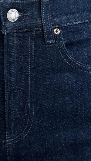 LE JEAN Juliette Wide-leg Ankle Jeans