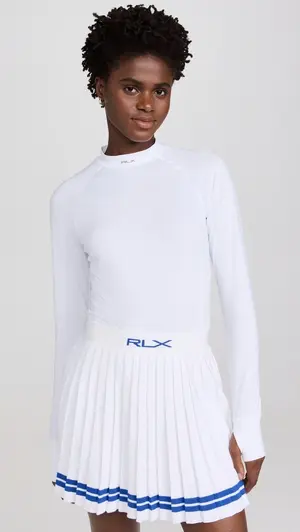 Rlx Ralph Lauren Recycled Peached Airflow Long Sleeve Base Layer