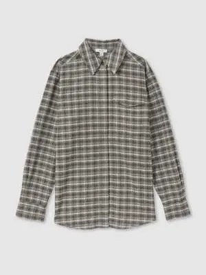 REISS Lorena Checked Shirt