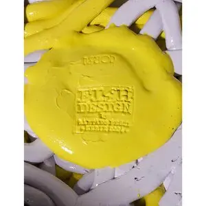 FISH DESIGN BY GAETANO PESCE Tutti Frutti Ii Special Resin Basket 30cm - Matt Lillac