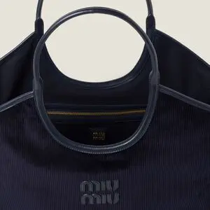 Miu Miu Ivy Corduroy Shopper