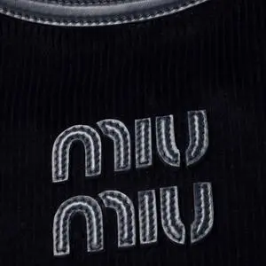 Miu Miu Ivy Corduroy Shopper