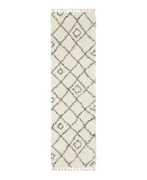 ORIENTAL WEAVERS Axis Ax03a Runner Area Rug, 2'3 X 7'6 - Ivory