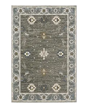 ORIENTAL WEAVERS Ellington Ell09 Area Rug, 5'3 X 7'6 - Gray