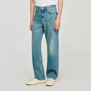 Sandro Baggy Jeans With Pockets - Blue