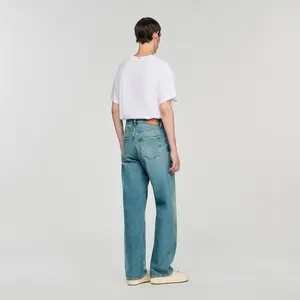 Sandro Baggy Jeans With Pockets - Blue