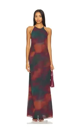 House Of Harlow 1960 X Grayson Maxi Dress - Multi Aura Print