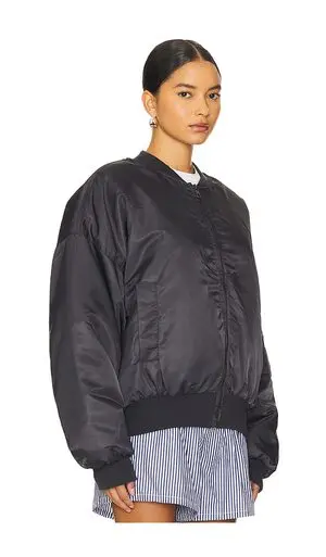 Lioness Essential Bomber Jacket - Dark Slate