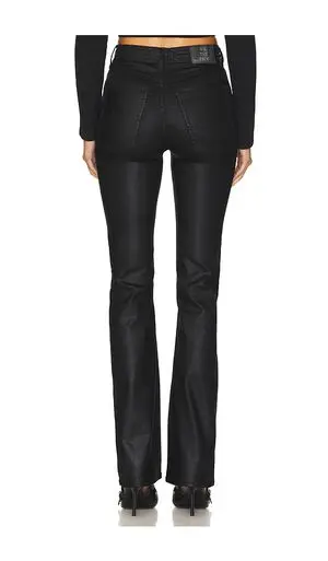 Free People Xena Coated Straight Jeans