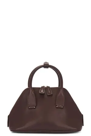 THE ROW Mini Devon Saddle Leather Bag