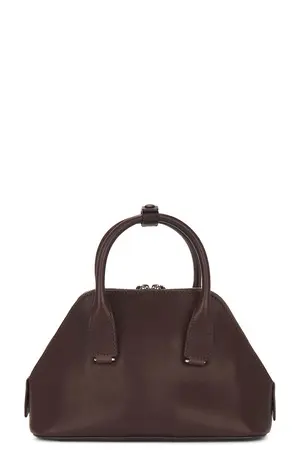 THE ROW Mini Devon Saddle Leather Bag