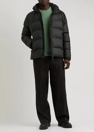 Rains Alta Quilted Waterproof Coat