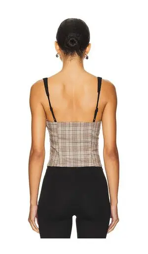 MORE TO COME Flora Corset Top
