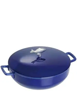STAUB Cast Iron Casserole 28cm - Blue