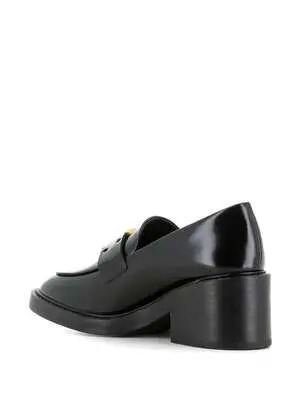 Chloé 60mm Buckled Leather Loafers