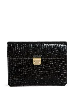 Dsquared2 Crocodile-embossed Clutch
