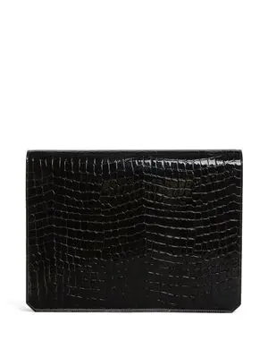 Dsquared2 Crocodile-embossed Clutch