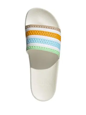 Adidas Adilette Slides - White