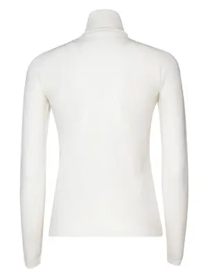 Max Mara Roll-neck Jumper - White