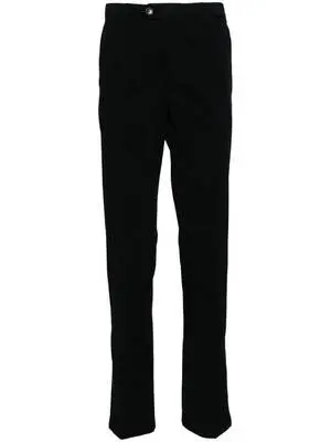 Canali Gabardine Chino Trousers - Blue