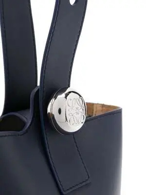 Loewe Mini Pebble Bucket Bag - Blue