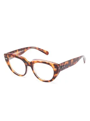 Ray-ban Tortoiseshell Doreen Eyeglasses - Brown