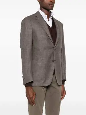 Canali Kei Blazer - Brown