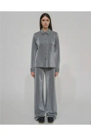 Rosetta Getty Fitted Lurex Shirt
