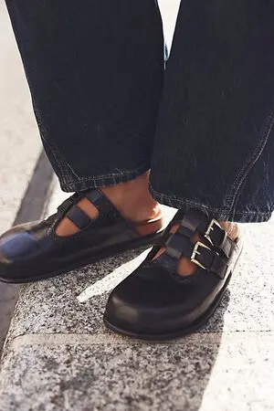 Free People Shoreditch Buckle Mules