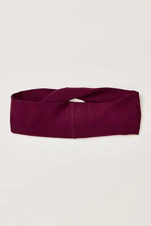 KOOSHOO Organic Twist Headband - Wild Beet