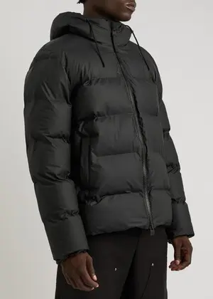 Rains Alta Quilted Waterproof Coat