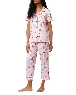 BEDHEAD PAJAMAS Cropped Pajama Set - Let's Do Brunch