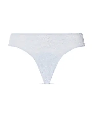 Hanro Moments Lace Bikini - Blue Dove