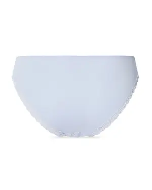 Hanro Moments Lace Bikini - Blue Dove